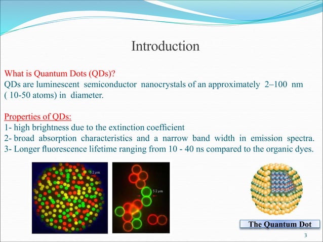 Quantum dots | PPTX