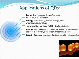 Quantum dots | PPTX