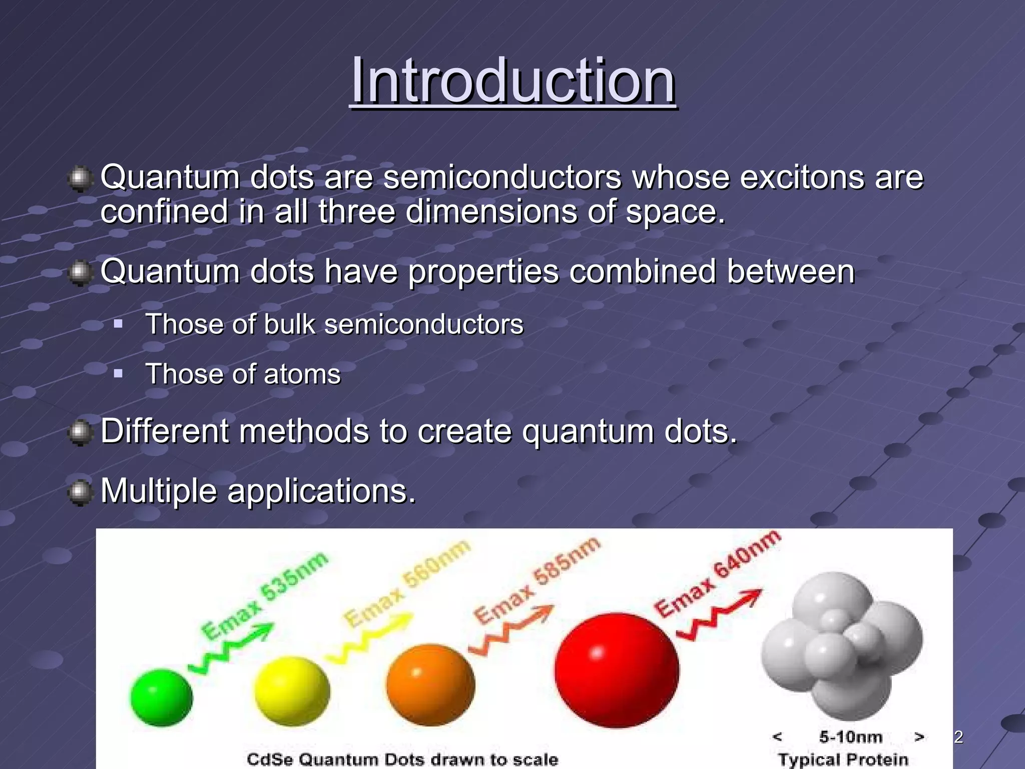 Quantum dots ppt | PPT