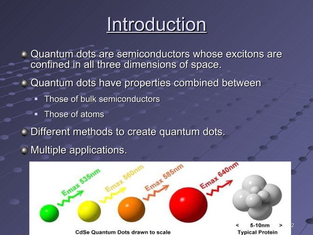 Quantum dots ppt | PPT