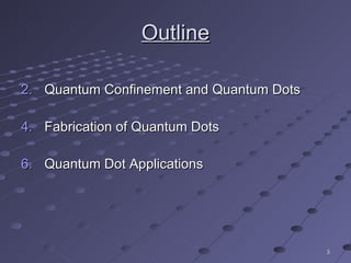 Quantum dots ppt | PPT