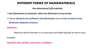 quantum dots and forms of nanomaterials.ppt
