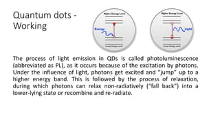 quantum dots and forms of nanomaterials.ppt