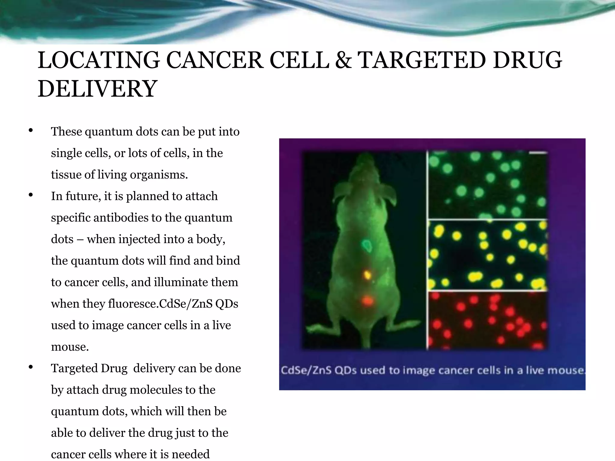 Quantum dots and their applications | PPTX