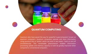 QUANTUM DOTS (QDS) | PPTX