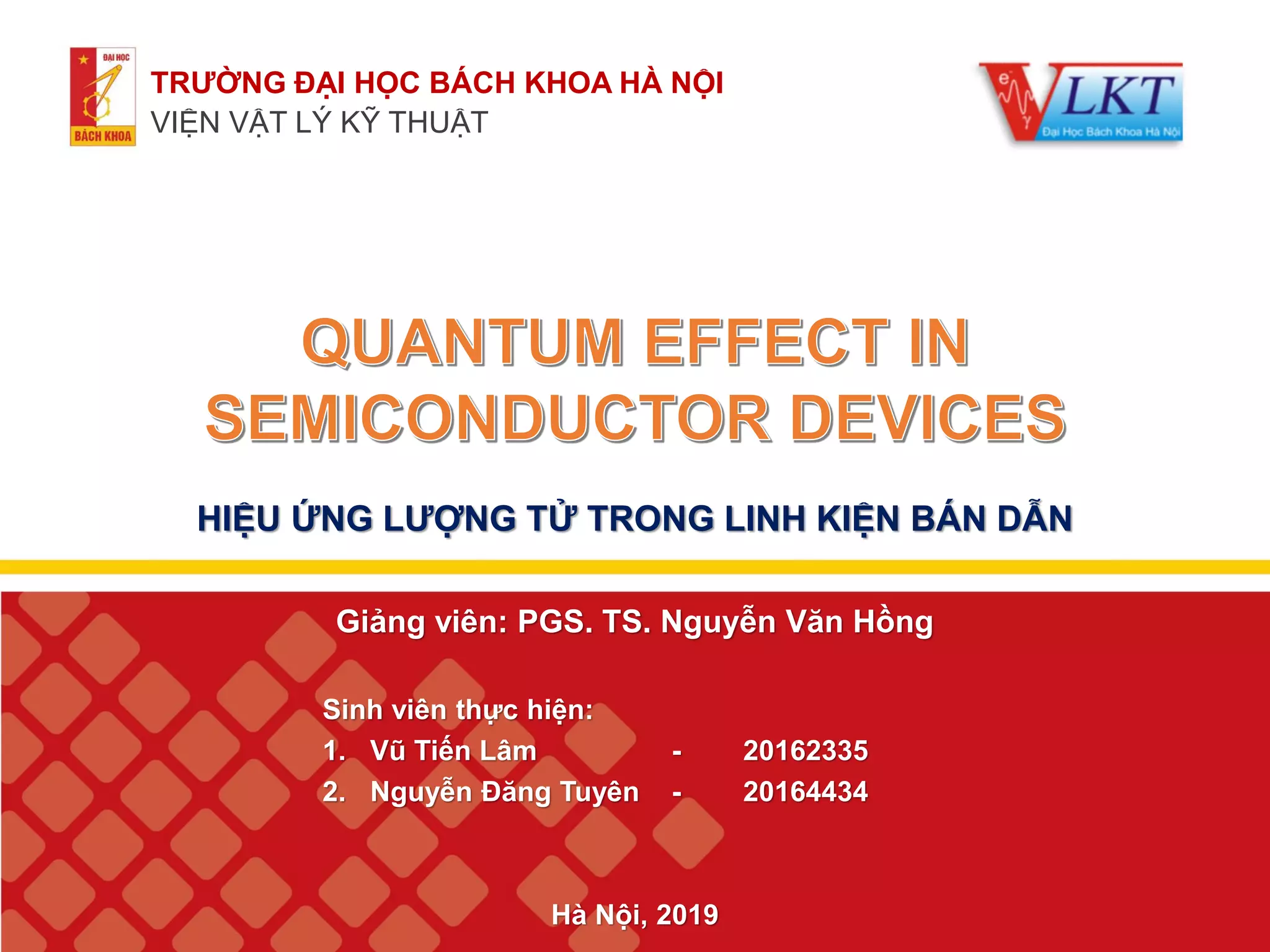 Quantum Effect in Semiconductor Devices | PDF