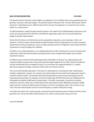Quantum energy generator | PDF