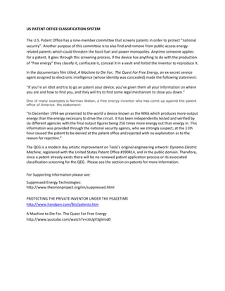 Quantum energy generator (qeg) new paradigm distribution guidelines | PDF