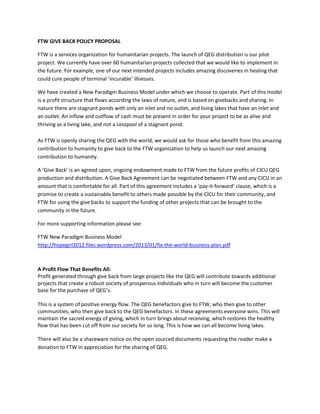 Quantum energy generator (qeg) new paradigm distribution guidelines | PDF