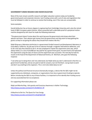 Quantum energy generator (qeg) new paradigm distribution guidelines | PDF