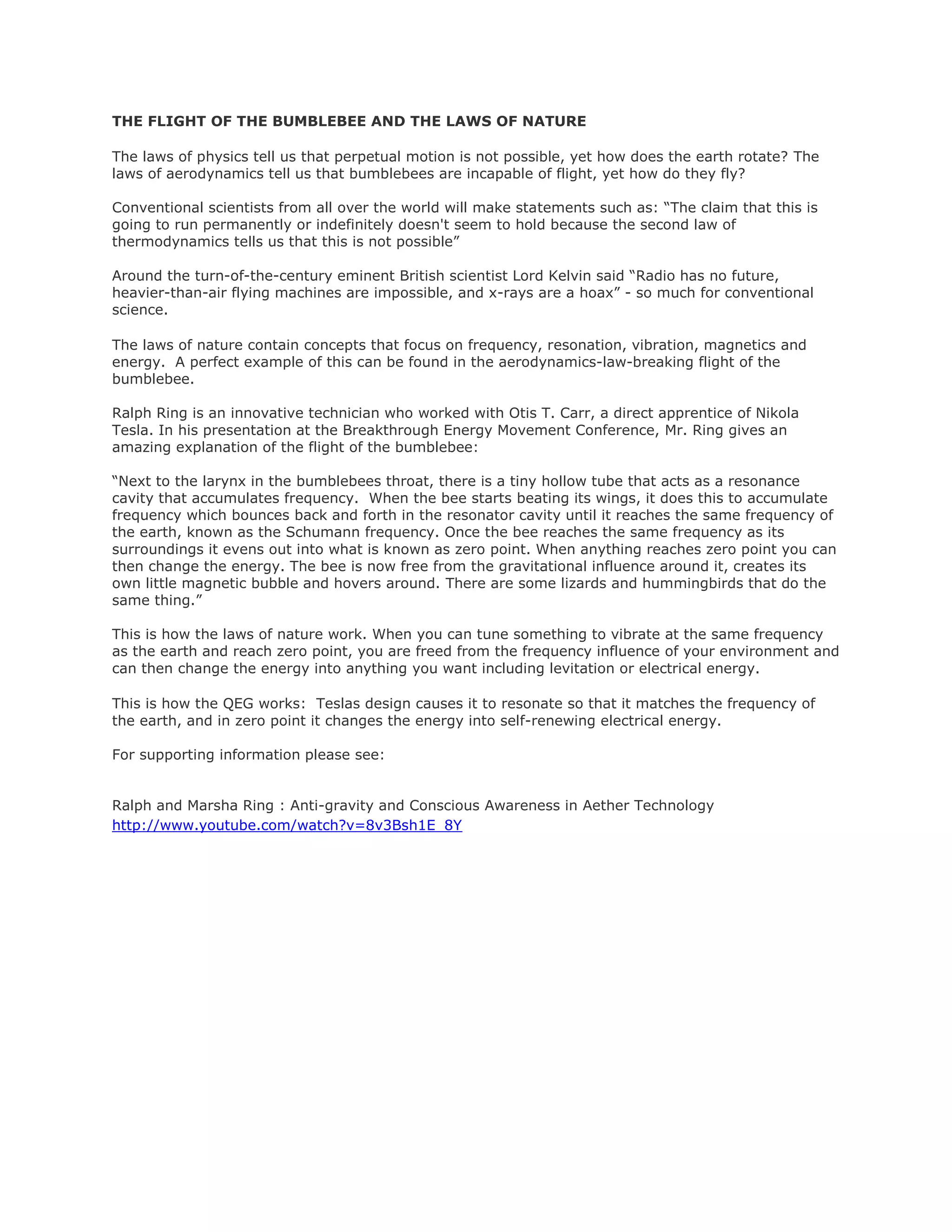 Quantum energy generator (qeg) new paradigm distribution guidelines | PDF