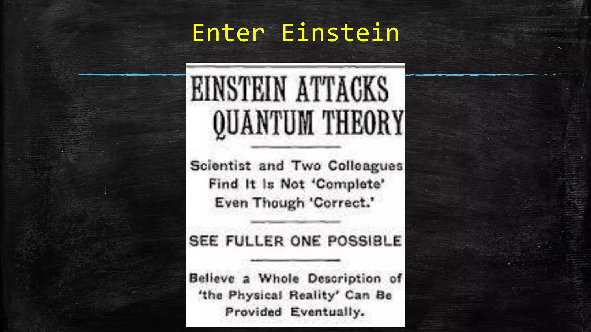 Quantum entaglement | PPTX