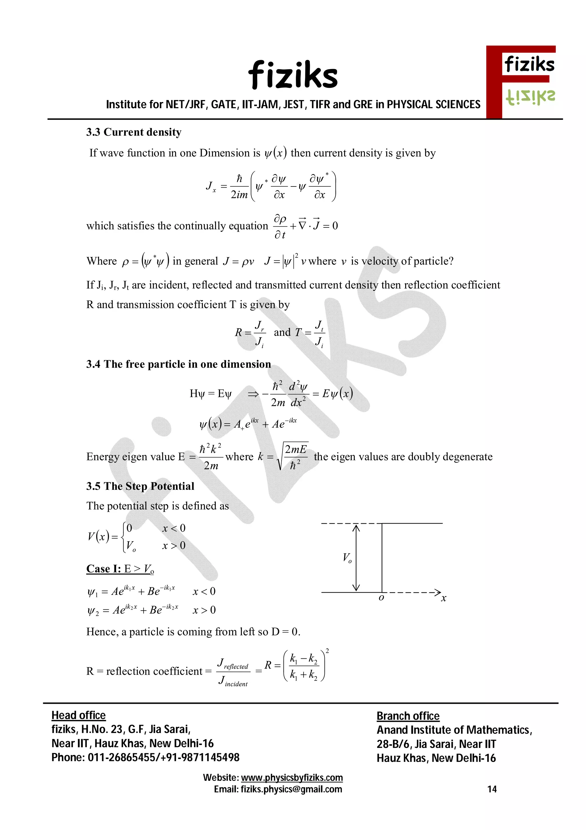 Quantum formula sheet | PDF