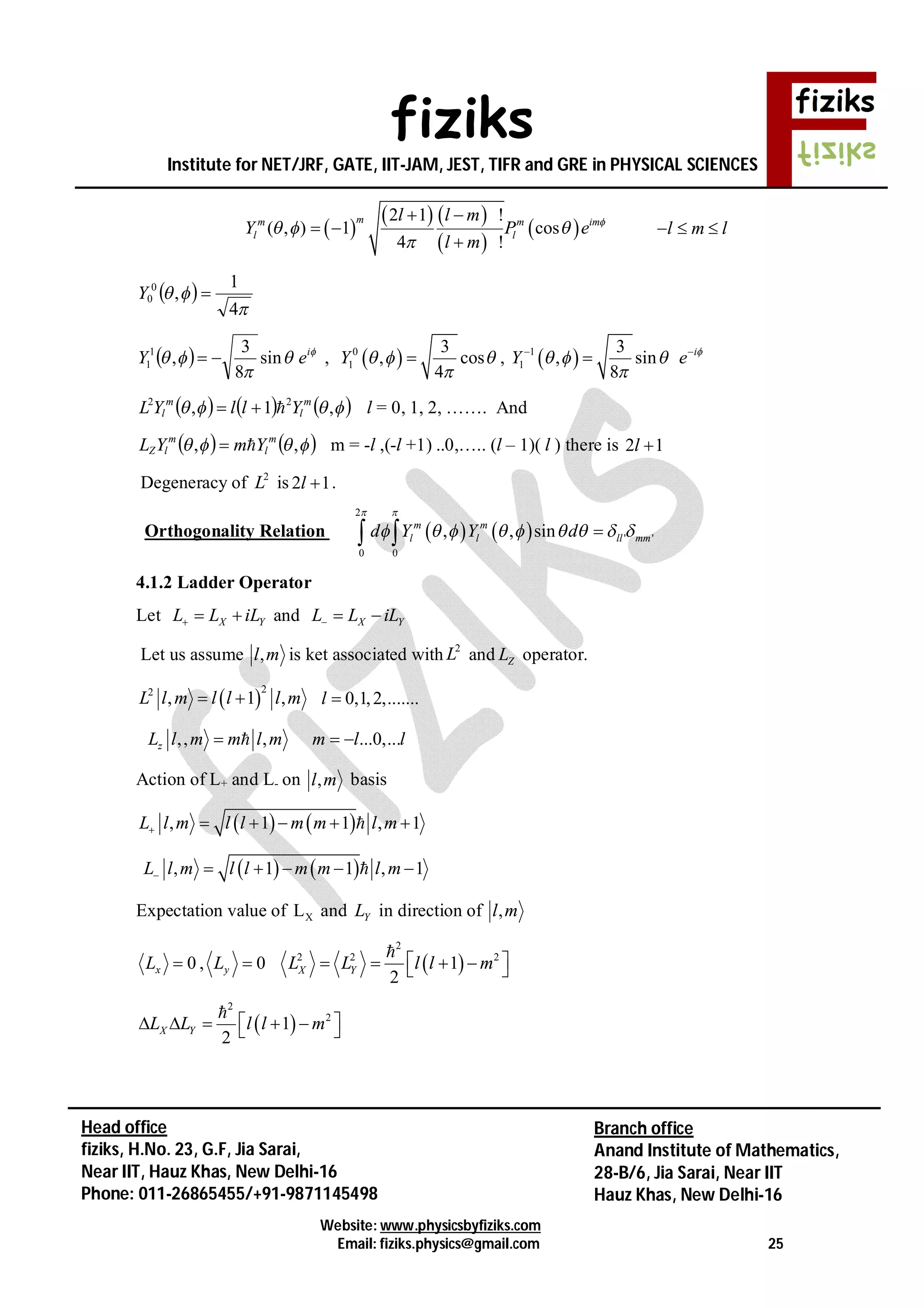 Quantum formula sheet | PDF