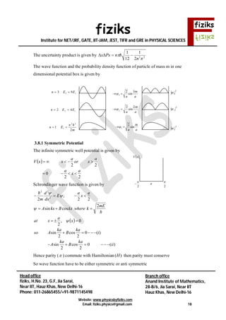 Quantum Physics Equations Sheet