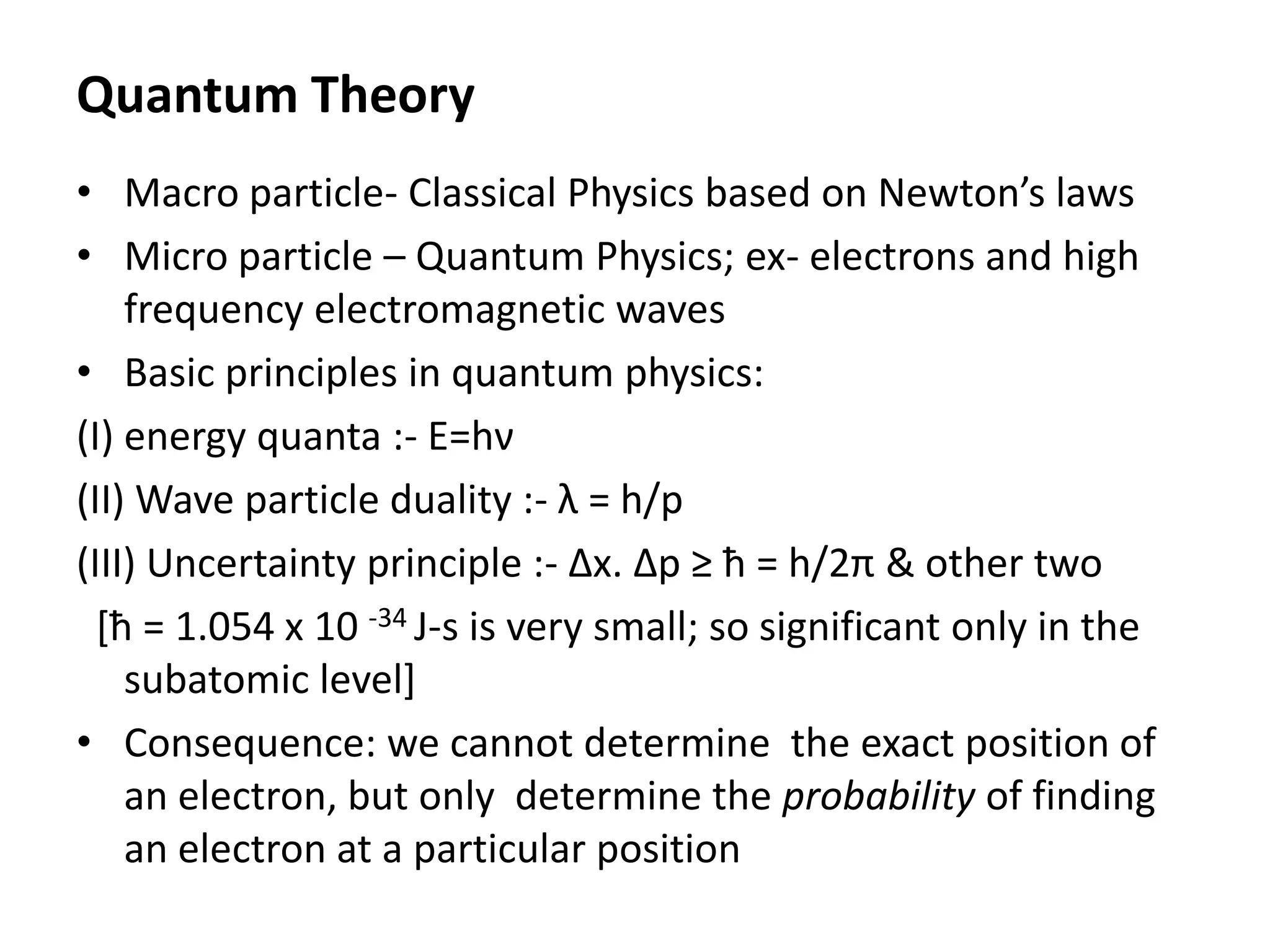 Quantum free electron theory | PDF