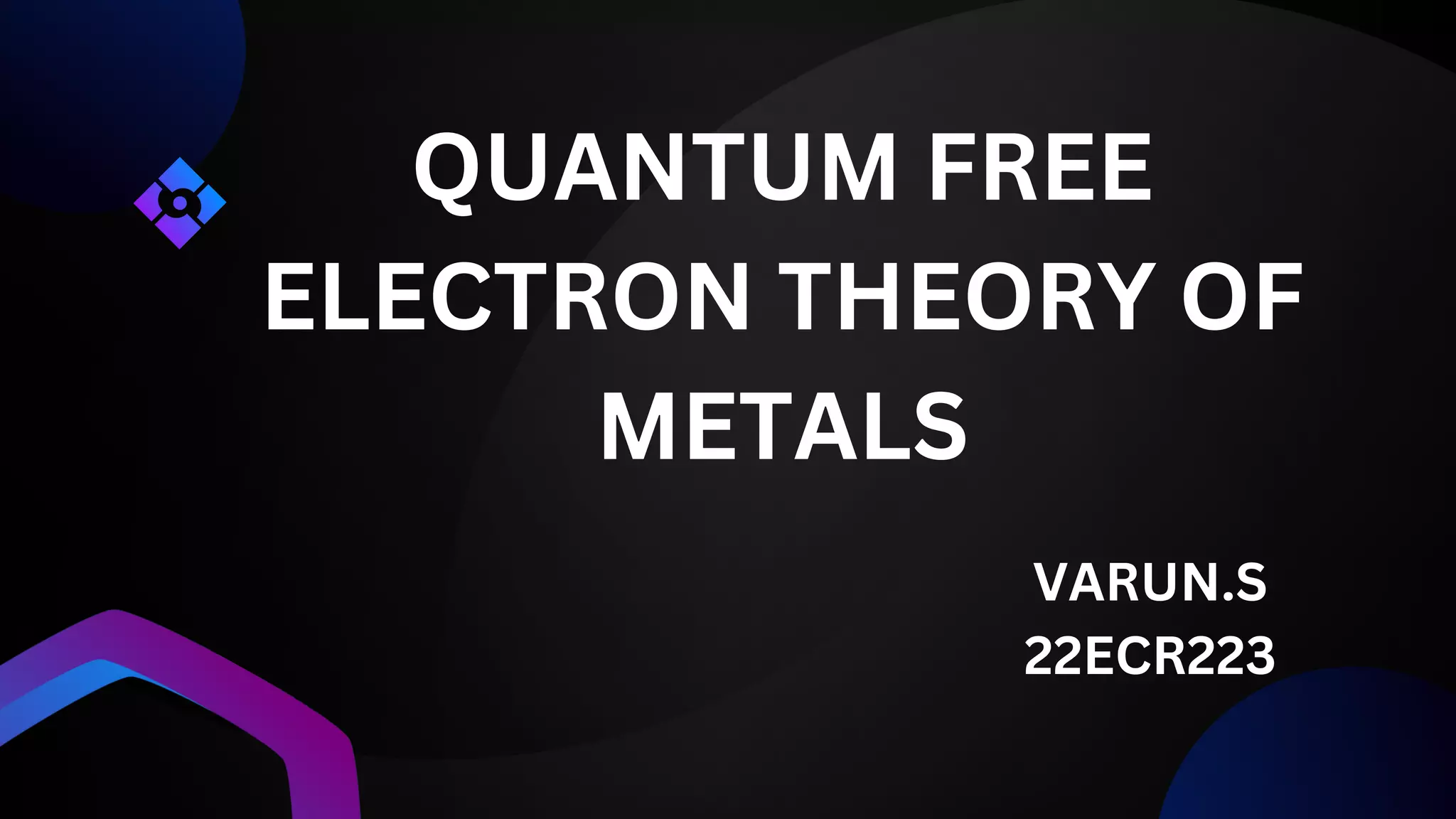 QUANTUM FREE ELECTRON THEORY | PDF