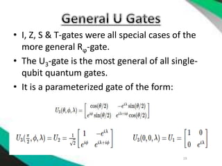 Quantum gates | PPTX