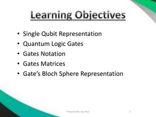 Quantum gates | PPTX
