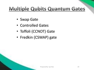 Quantum gates | PPTX