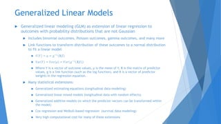 Quantum generalized linear models | PPT