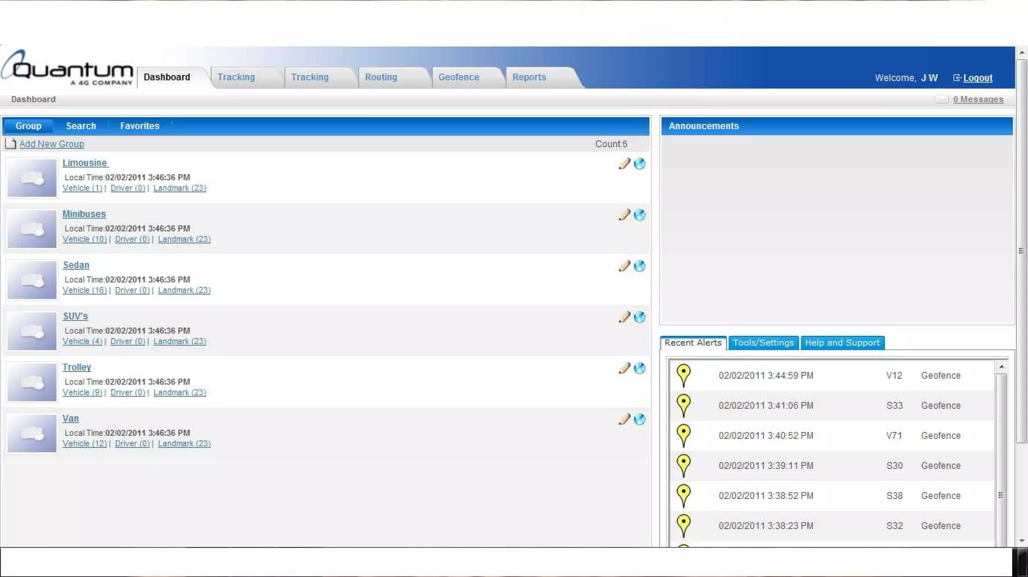 Quantum gps portal dashboard view | PDF