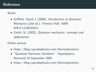 Quantum Harmonic Oscillator:Analytic method | PDF