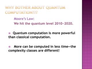 Quantum Information Technology | PPTX