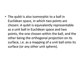 Quantum information as the information of infinite series | PPTX