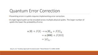 Quantum information technology | PPTX