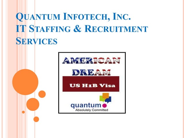 What Is USA H1B Visa ? | PPTX | Careers