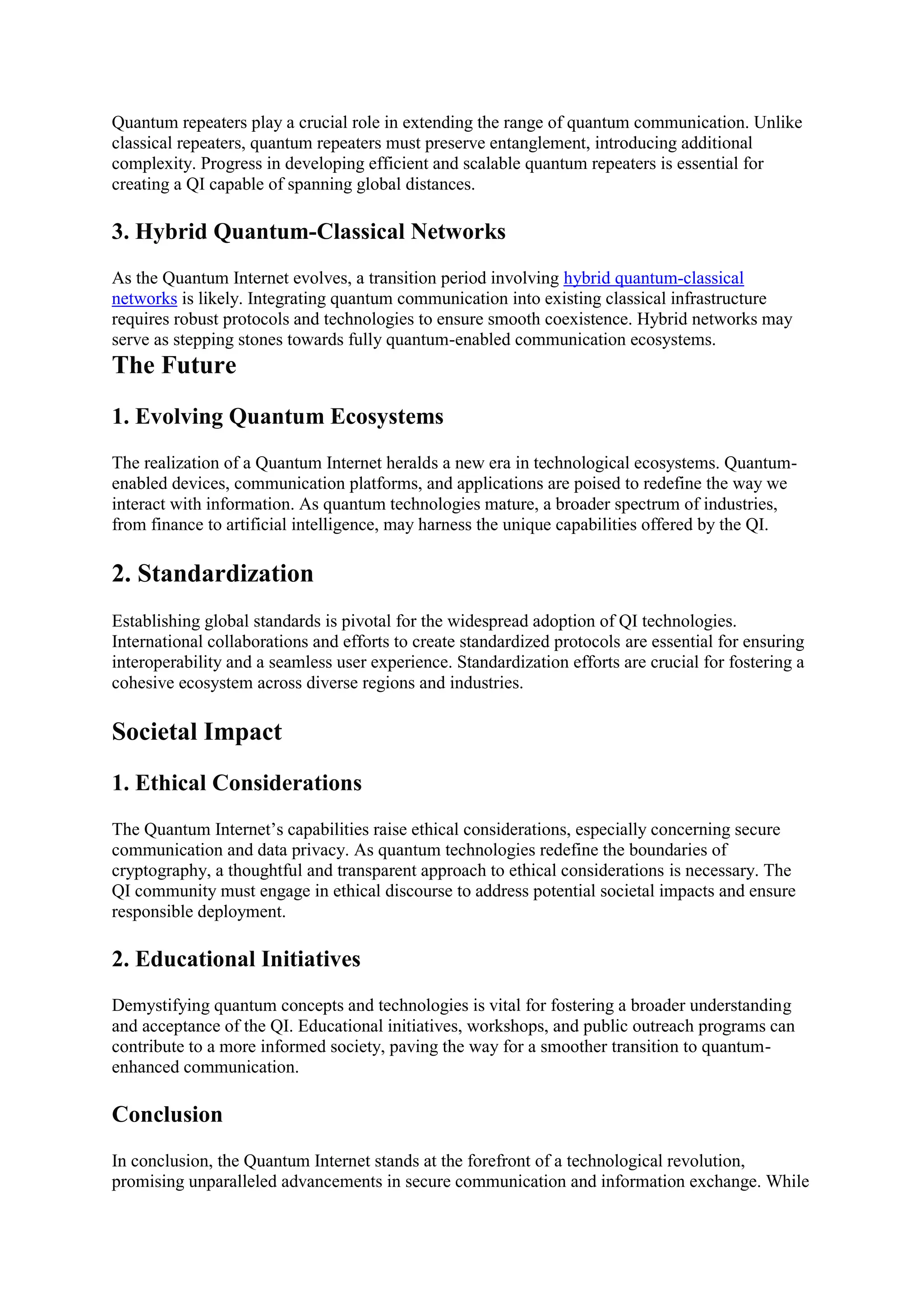 Quantum Internet: Everything You Need To Know | Enterprise Wired | PDF