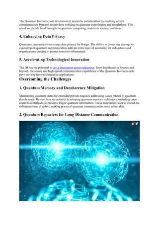 Quantum Internet: Everything You Need To Know | Enterprise Wired | PDF