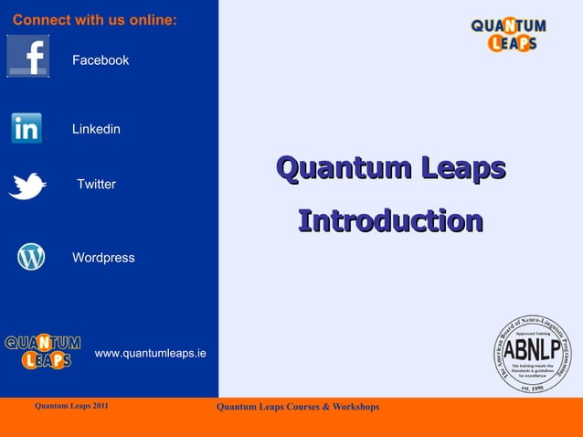 Quantum Leaps Introduction | PPT