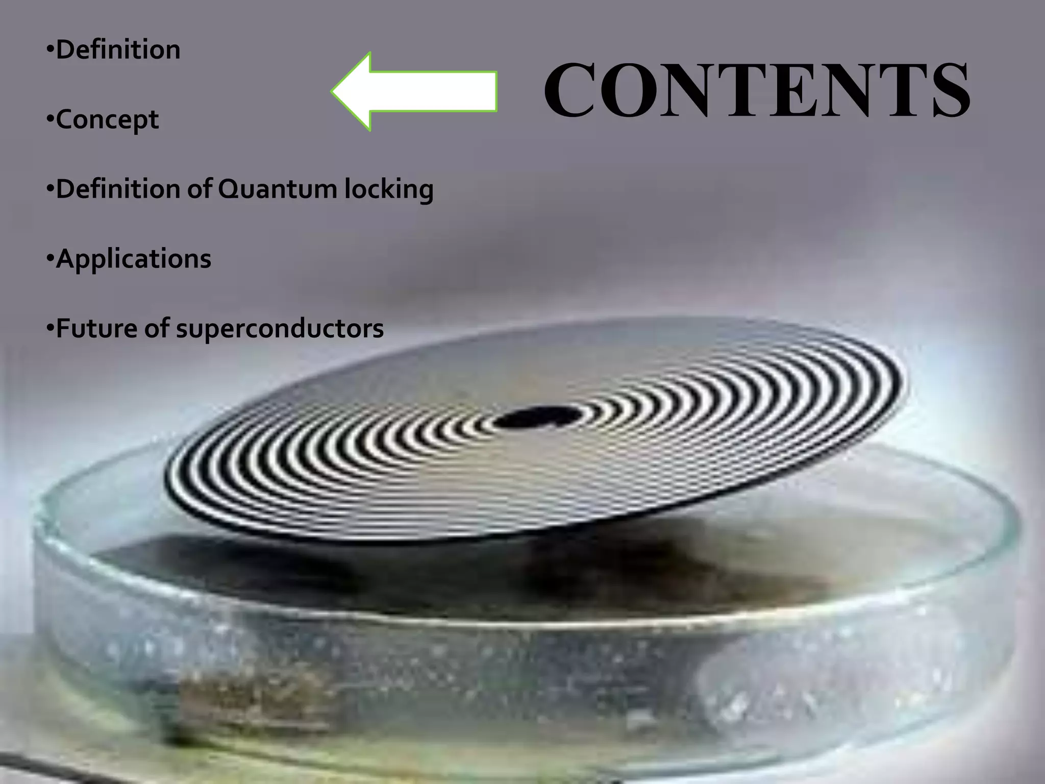 Quantum levitation | PPT