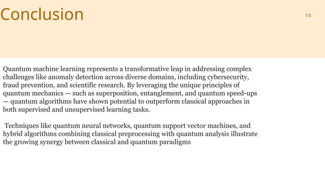 Quantum Machine Learning Algorithms For Anomaly Detection (1).pptx