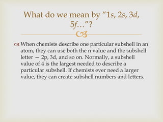 Quantum mechanical model | PPTX