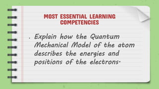 QUANTUM MECHANICAL MODEL.pptx