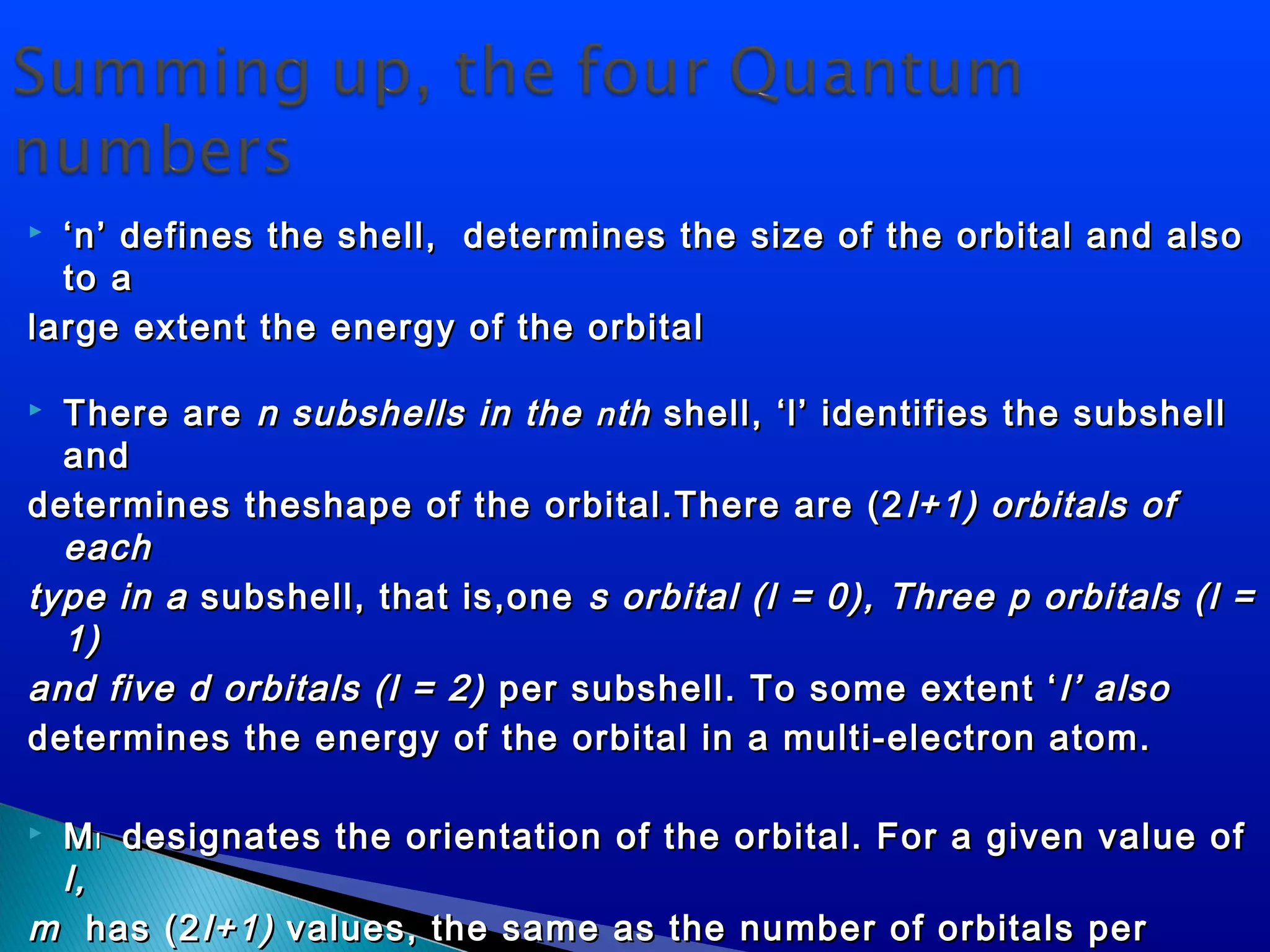 CBSE Class XI Chemistry Quantum mechanical model of atom | PPT
