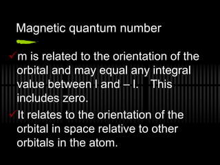 Quantum mechanical model_of_the_atom (1) | PPT | Chemistry | Science