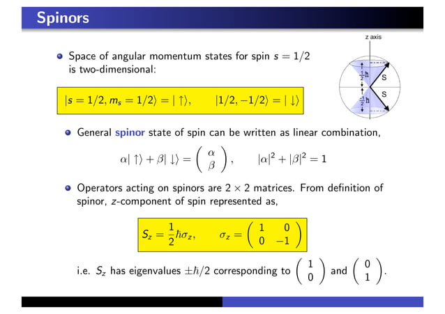 Quantum mechanical spin | PDF | Physics | Science