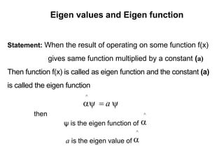 Quantum mechanics | PPTX | Physics | Science