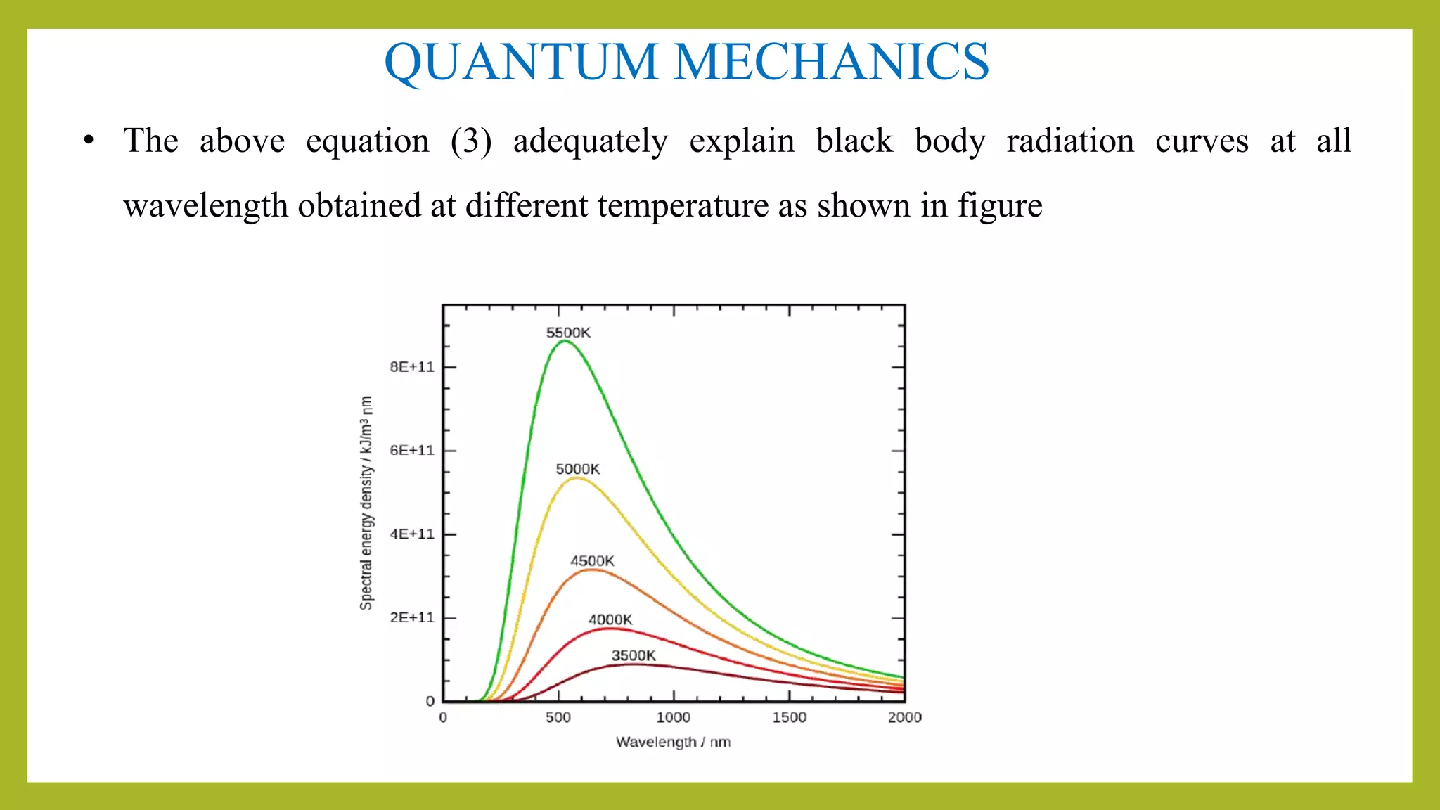 Quantum mechanics I | PPTX