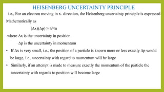 Quantum mechanics I | PPTX