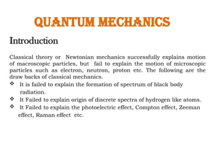 Unit-III Quantum Mechanics-I B.Tech.pptx