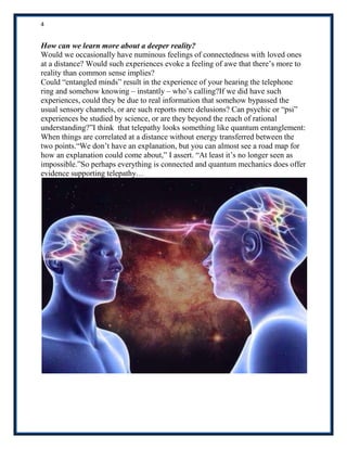 Quantum Mechanics Could Explain Telepathy – Is Everything Connected by ...