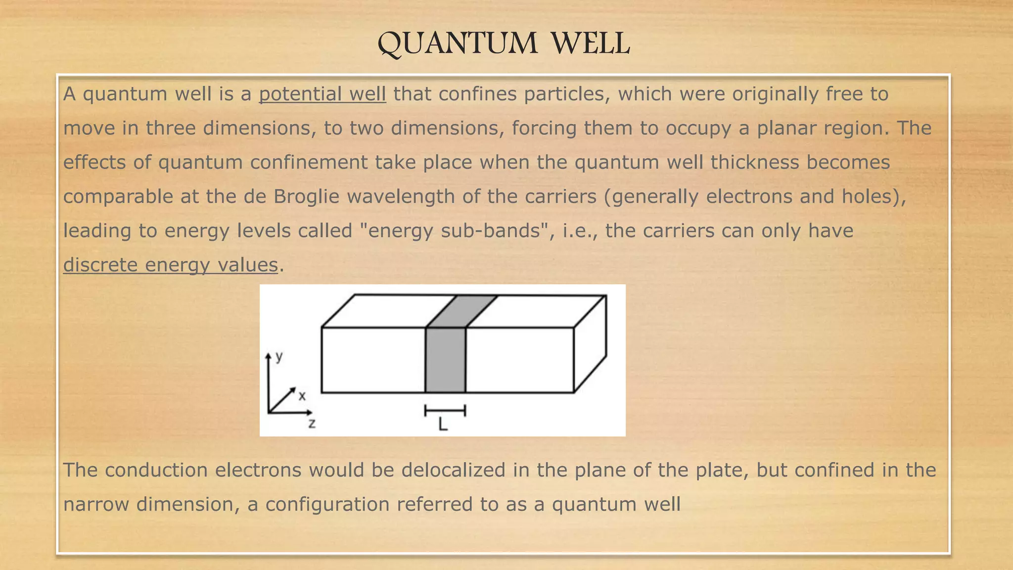 Quantum well states | PPTX