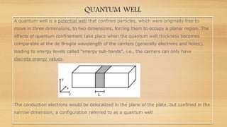 Quantum well states | PPTX