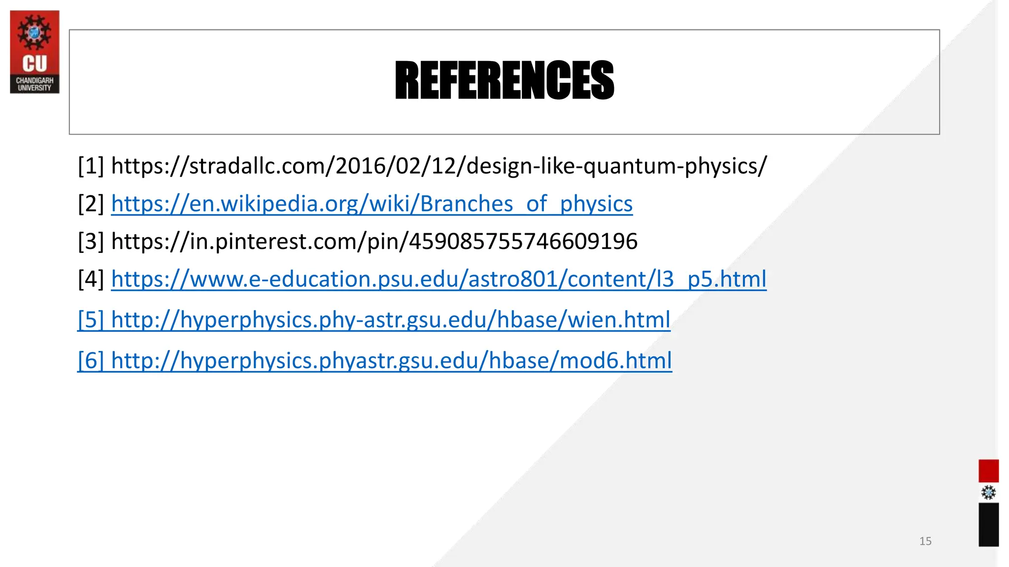 Quantum Mechanics PPT Chandigarh University | PPT
