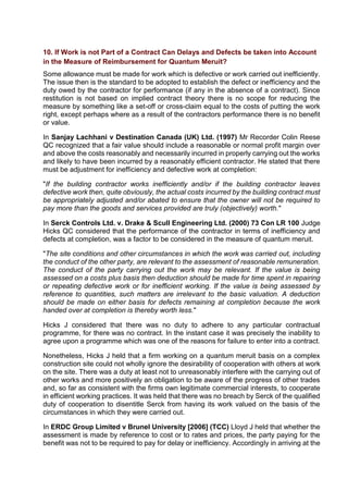 Quantum Meruit | PDF